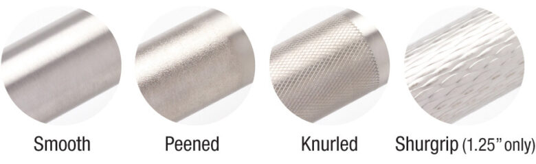 grab bar grip types - GrabBars.com