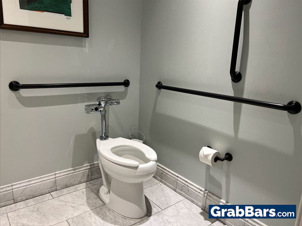 Black-Designer-Grab-Bars - GrabBars.com